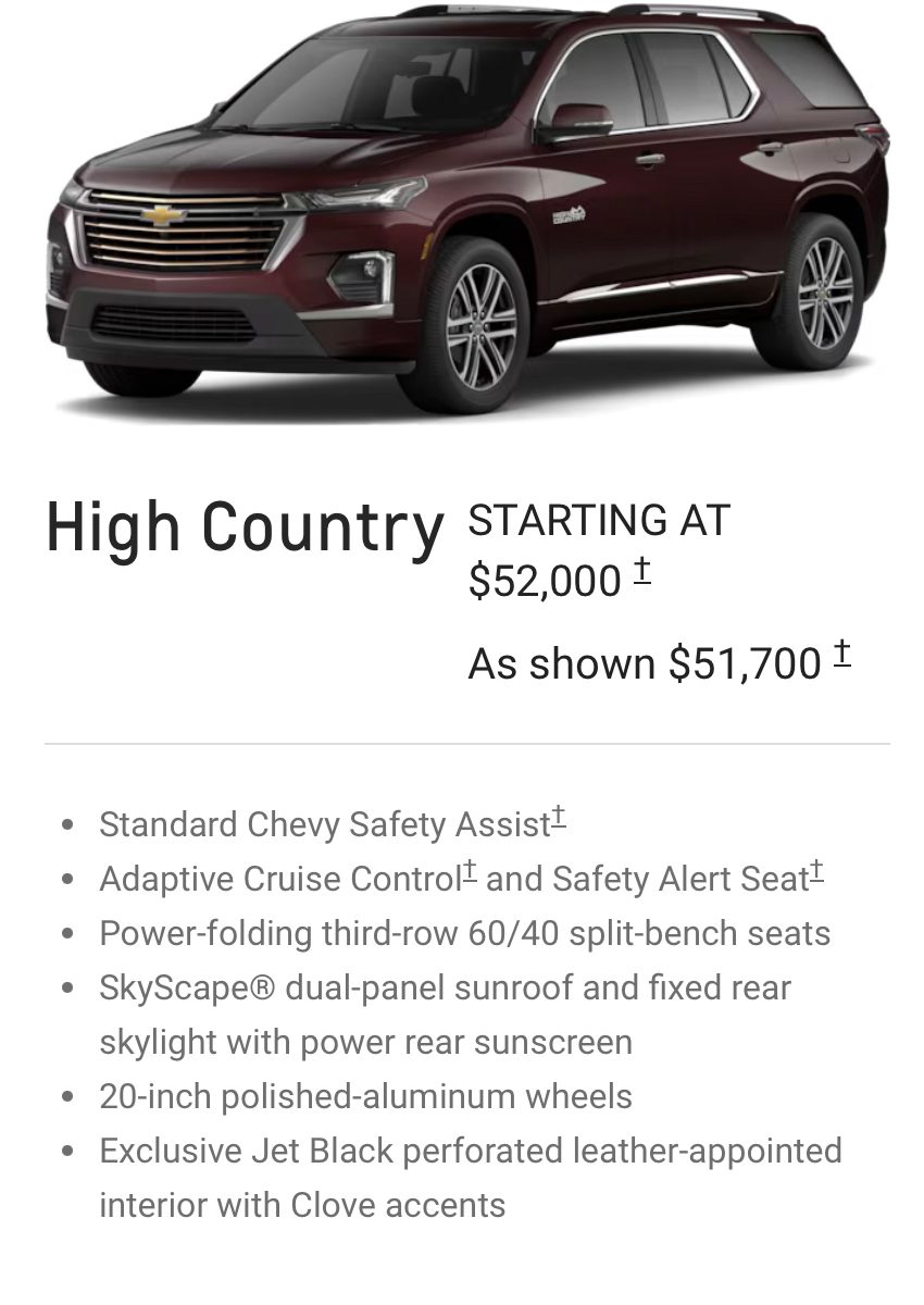 Chevy-SUV-Traverse-Coming-Sooner – Easywayautos